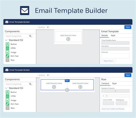 lightning email template builder