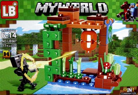 конструктор майнкрафт артикул 553-1 lb Minecraft в ассортименте ...
