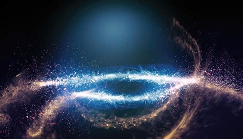 Premium Photo Magic Particles Trail Illusion And Magic Effects Movie
