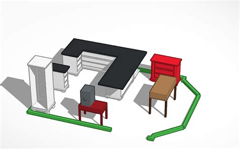 3d Design Kitchen Tinkercad