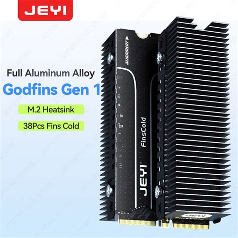 Jeyi ฮีทซิงค์ M2 Ssd ฮีทซิงค์อลูมิเนียม ทนทาน ระบายความร้อน Nvme Ngff