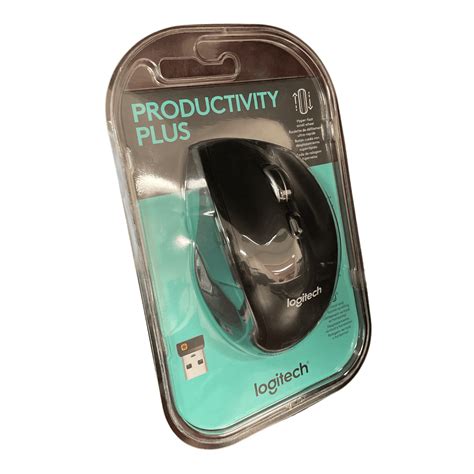 Logitech Productivity Plus Wireless Mouse 910 005746 Black Includes