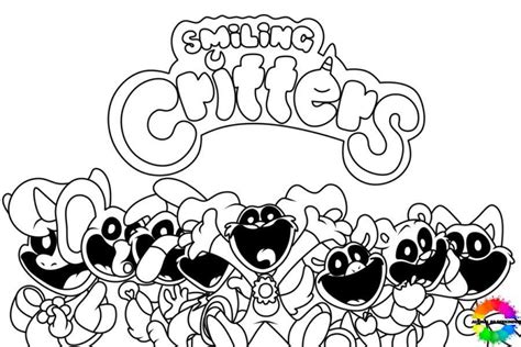 Smiling Critters 1 Ausmalbilderkinder De I 2024