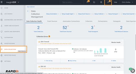Monitor Event Source Health Insightidr Documentation
