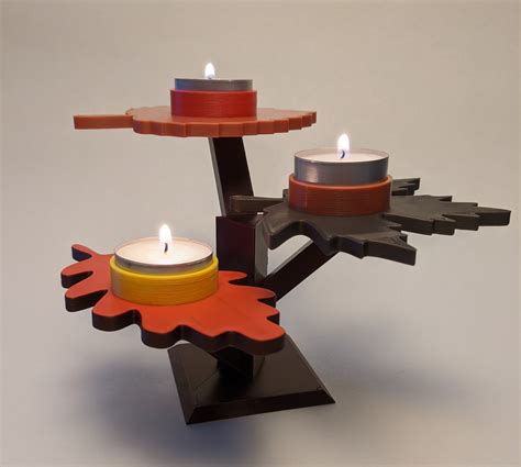 Seasonal Tea Light Stand By Rblackhart Download Free Stl Model