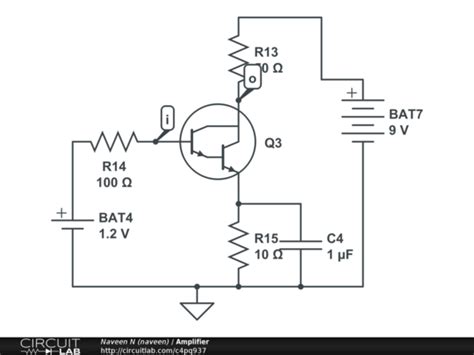 Amplifier CircuitLab