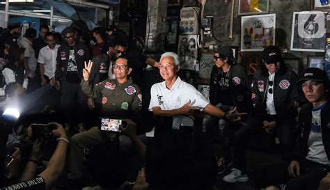Slank Deklarasi Dukung Pasangan Ganjar Mahfud Di Pilpres Foto Liputan