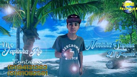 Mc Japinha Novinha Sapeka Djfagnerestudio Fa Youtube