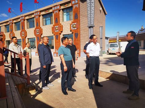 神驼动态自治区乡村振兴局、农牧局相关领导深入神驼乳业调研阿拉善右旗神驼乳业