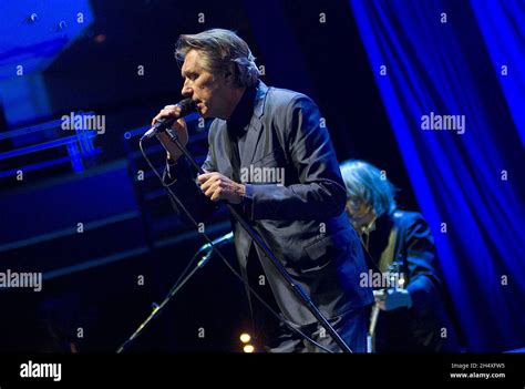 Bryan Ferry Performs Live On Stage At The Symphony Hall Birmingham