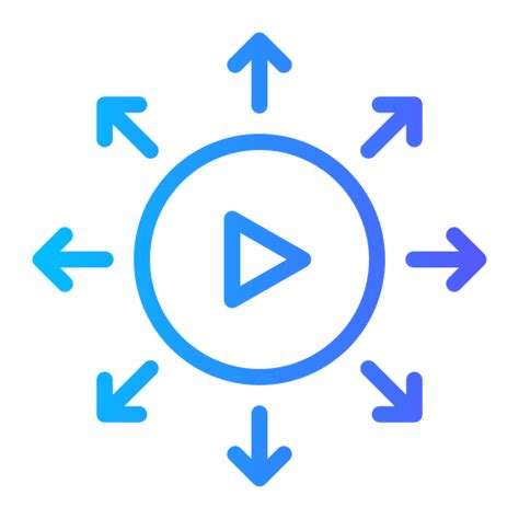 Viral Generic Gradient Outline Icon