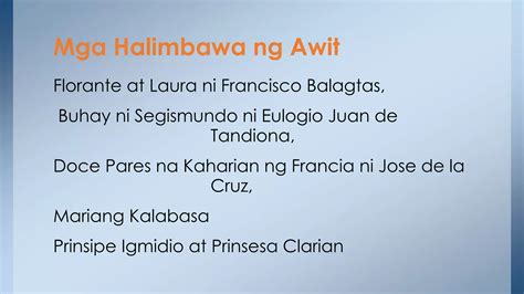 Dulang Patula Sa Panahon Ng Kastila Pptx