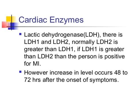 Cardiac Enzymes
