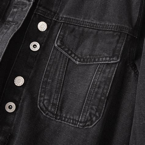Marlowe Plus Size Black Denim Jacket Hello Curve