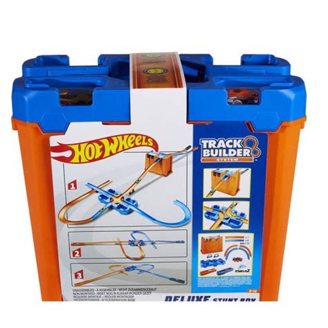 正版 Mattel 全新特價 Hot Wheels 風火輪豪華特技工具箱內附兩台車 風火輪小汽車 聖誕交換禮物 蝦皮購物