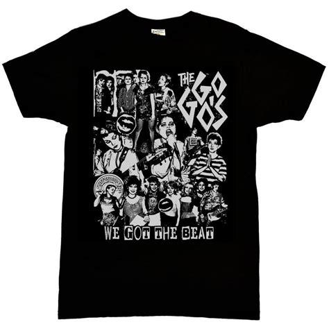 Go Gos The We Got The Beat Mens T Shirt Etsy