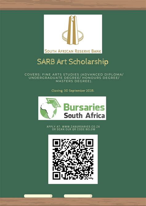 Sa Apply Here For The Sarb Art Scholarship Bit Ly