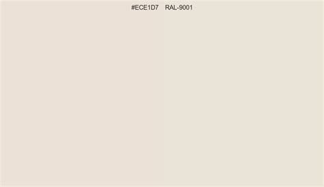 Hex Ece1d7 To Ral Code Ral 9001 Conversion Chart Ral Classic