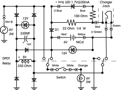 6v3w Bicycle Generator System Circuit Power Supply Diagram And Circuit