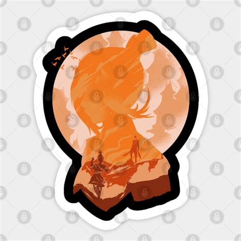 Fire Princess Avatar The Last Airbender Sticker Teepublic