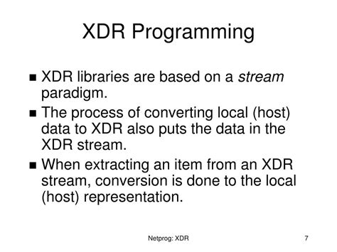 Ppt Xdr External Data Representation Powerpoint Presentation Free Download Id6782355