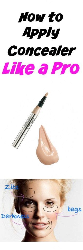 How To Apply Concealer Like A Pro How To Apply Concealer Concealer Makeup Skin Care