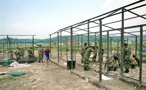 NA Constructing Group Housing For Sindhuli Quake Victims The
