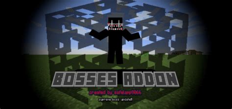 Bosses Minecraft Addon