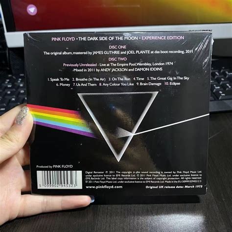 ⭐正版cd 平克弗洛伊德 Pink Floyd 月之暗面 Dark Side Of The Moon Cd 全新現貨 蝦皮購物