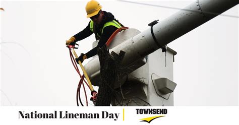 Townsend Tree Service On Linkedin Nationallinemanappreciationday