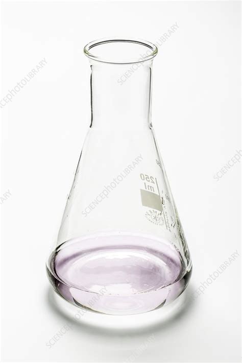 Phenolphthalein At Ph9 3 Stock Image C029 0935 Science Photo Library