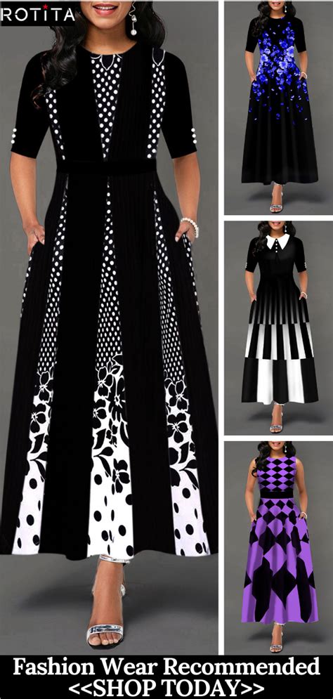 4 Womens Fashion Wardrobe Rotita Maxi Dresses Lace Dress Classy