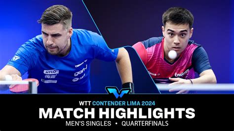 Darko Jorgic Vs Kay Stumper MS QF WTT Contender Lima YouTube