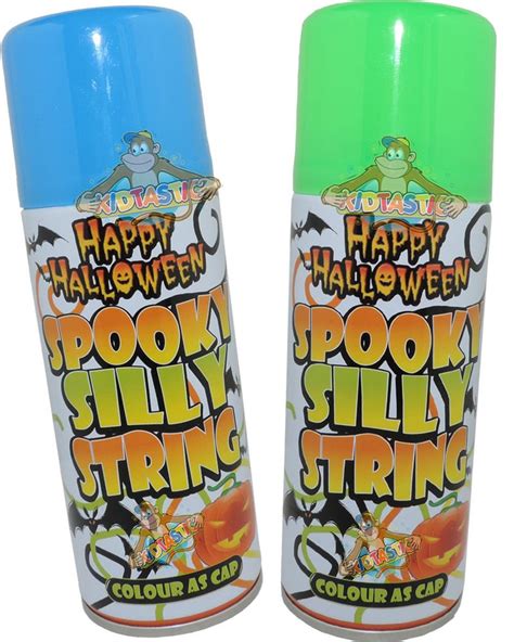 Buy 2 Cans Of Silly String Crazy Coloured Silly String 200ml Can