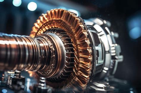 Premium Photo Fantastic Motor Of The Future Generative Ai
