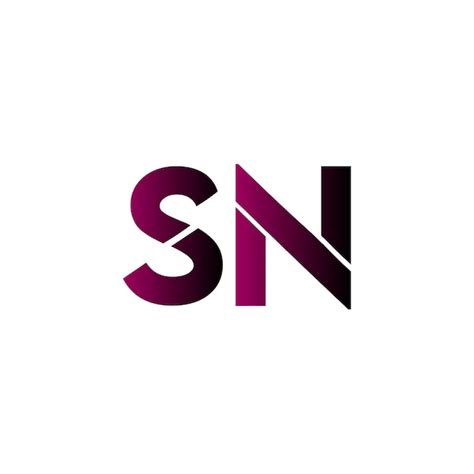 Sn Letter Design Vectors And Illustrations For Free Download