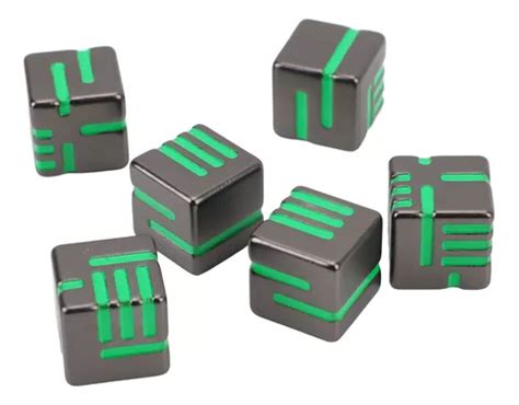 Juego De Dados De Mesa Para Juegos De Rol Metal Poliédrico Meses
