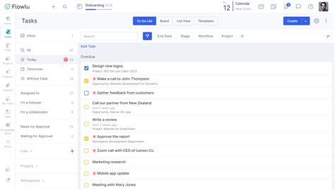 Task Management Software For Teams Try Flowlu For Free