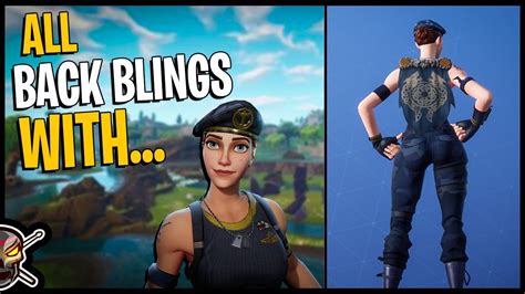 All Back Blings On Brawler Fortnite Cosmetics Youtube