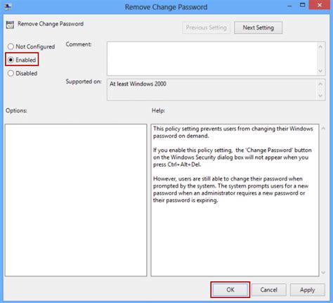 How To Remove Change A Password From Ctrl Alt Del