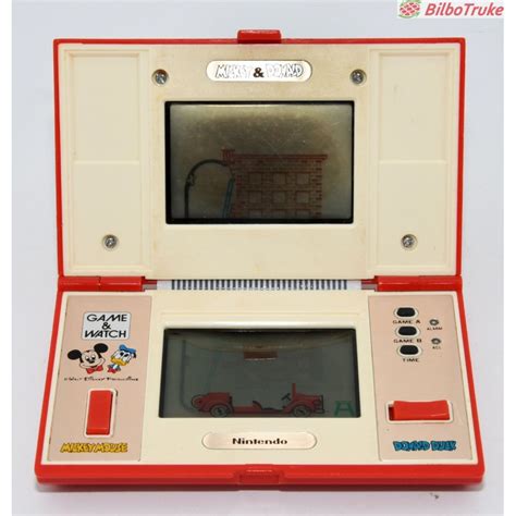 Consola Nintendo Game Watch Mickey And Donald Dm 53 Bilbotruke Tienda