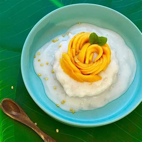 Thai Mango Sticky Rice Recipe Sticky Rice Thai Kitchen
