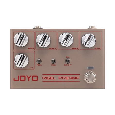 Joyo R 24 Rigle Preamp Simulation Pedal Reverb Canada