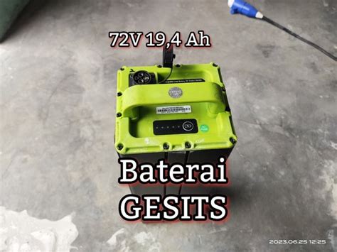 Jual Baterai Motor Listrik Gesits Lithium 72v Di Lapak Teknik Ototronik
