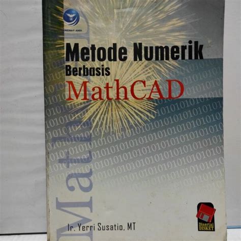 Jual Buku Metode Numerik Berbasis Mathcad Shopee Indonesia