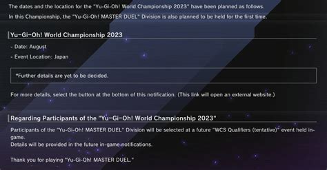 Yu Gi Oh World Championship 2023 Master Duel Meta
