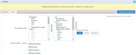 Chart Toolbar Scriptcase Low Code Documentation