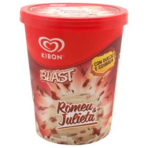 Kibon Sorvete Sabor Romeu E Julieta Rappi