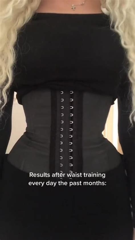 Body Goals Waist Training Waist Training Corset Fitness Model