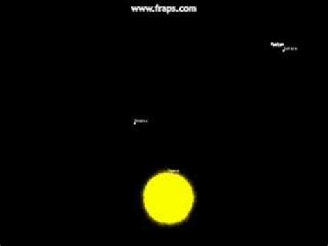 D Solar System Simulation OpenGL School Project YouTube